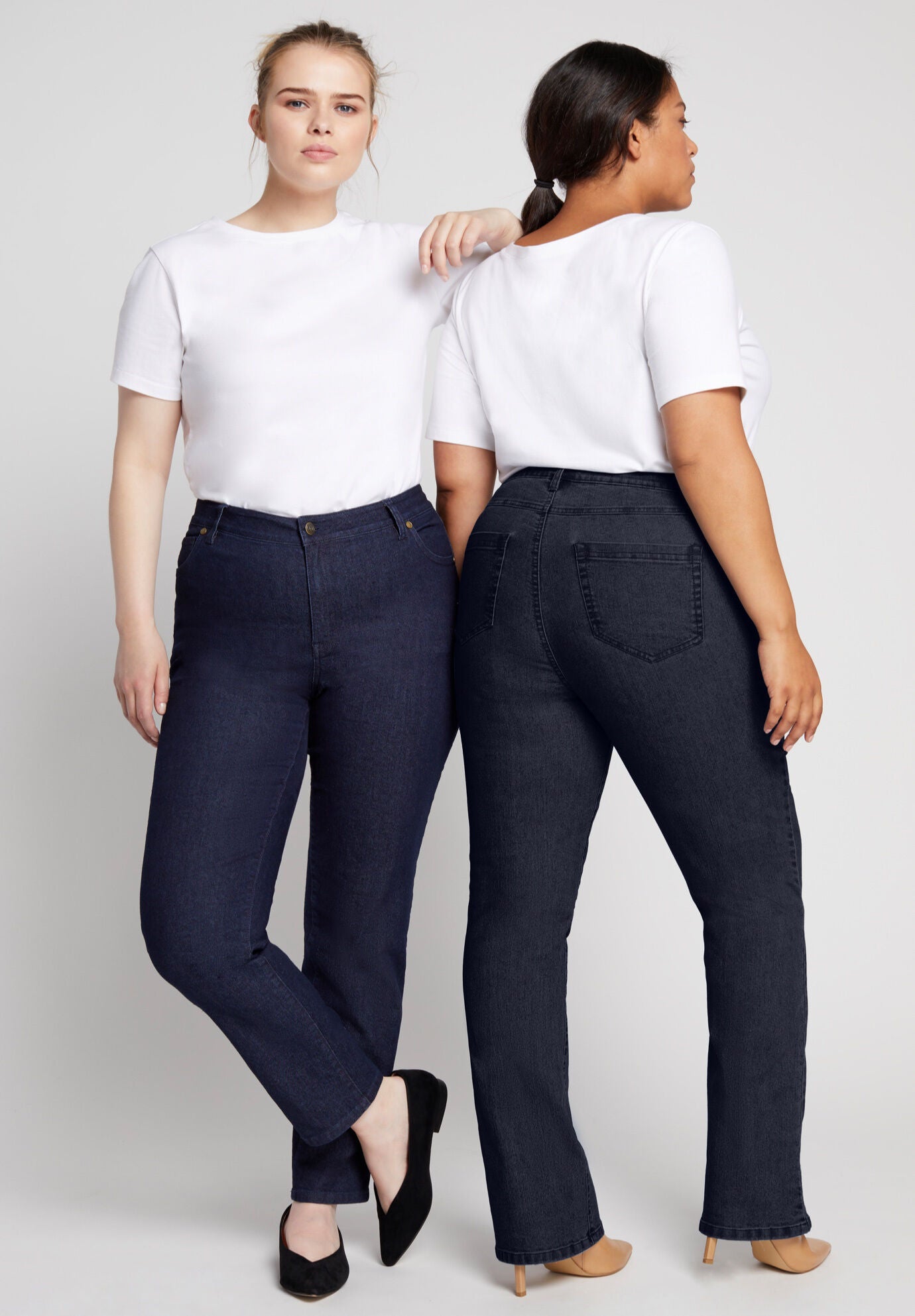 Curvie Fit Bootcut Jeans | June And Vie