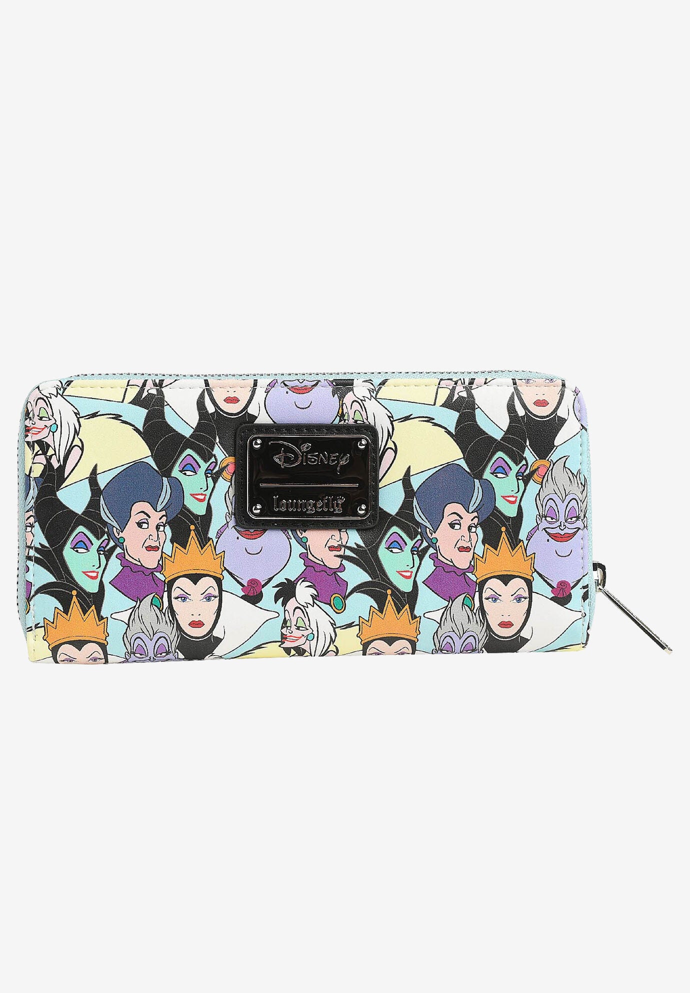 Loungefly x Disney Women's Zip Around Wallet Princess & Villains | June ...